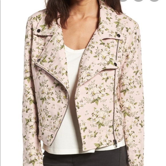 Blank NYC | Jackets & Coats | Blank Nyc Floral Moto Jacket | Poshmark
